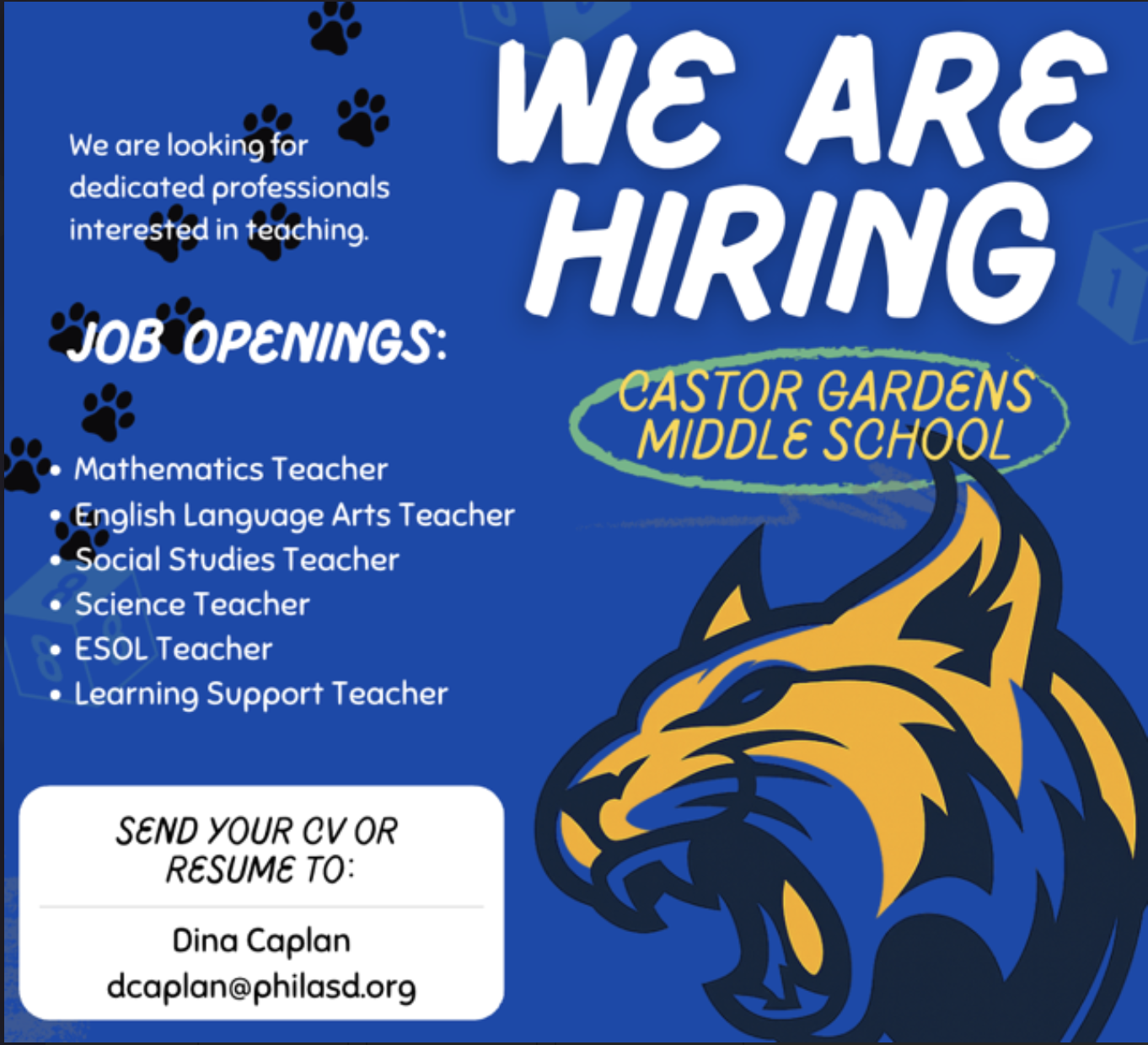 Castor Garden Middle School- Home - Castor Gardens Middle School